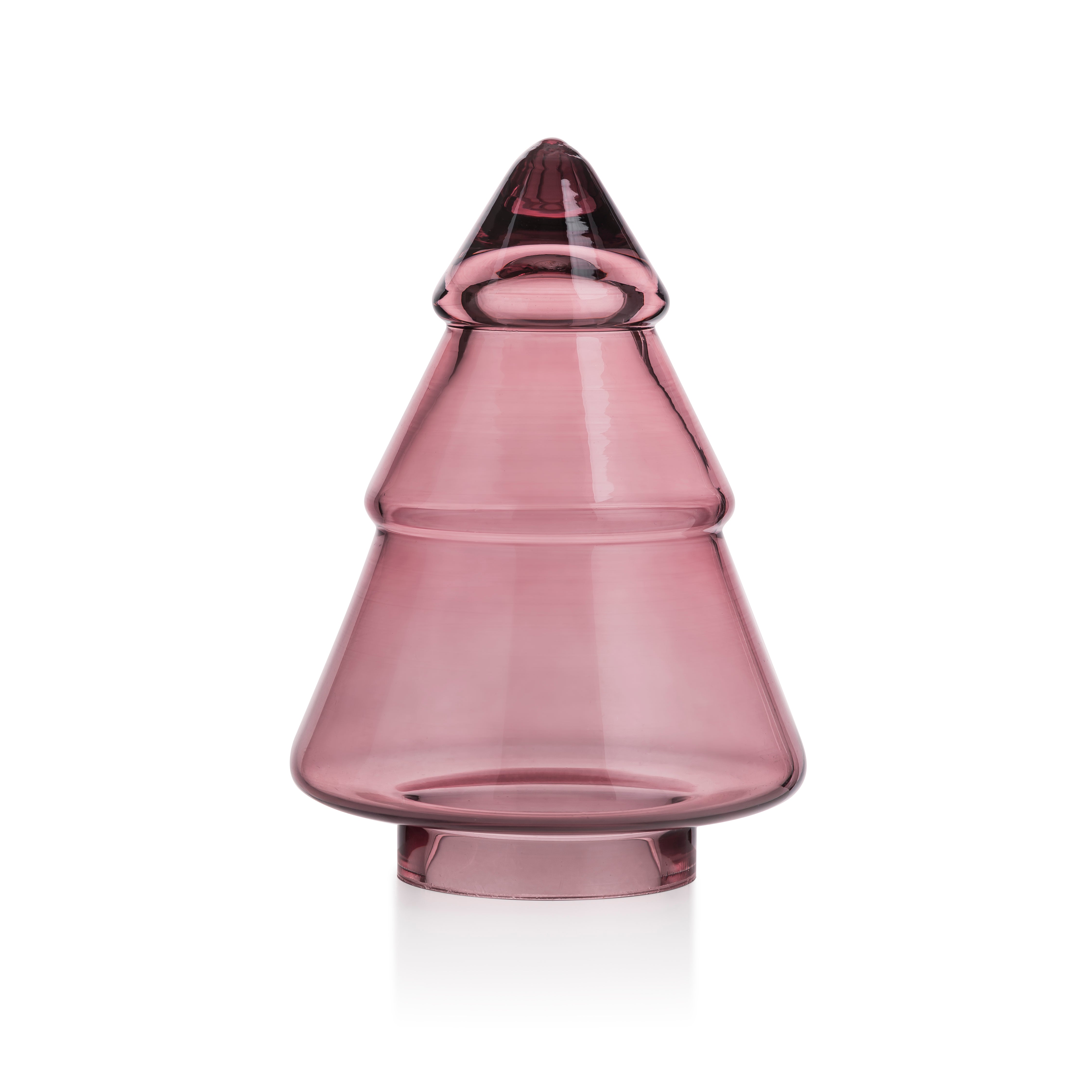 Glass Tree 12.7 cm pink – Hadeland Glassverk
