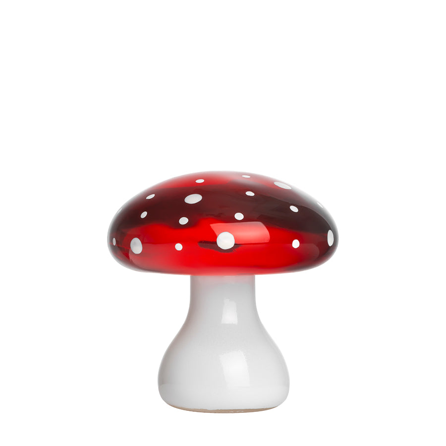 FLUESOPP RØD 7,2 CM – Hadeland Glassverk