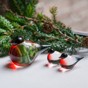 DOMPAP GLASSFIGUR 6 CM 2 STK – Hadeland Glassverk